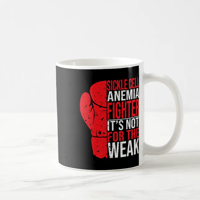 Sickle Cell Anaemia Awareness Retro Fighter And Wa Coffee Mug | Zazzle