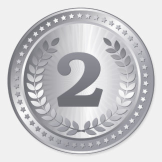 Second Place Stickers | Zazzle.co.uk