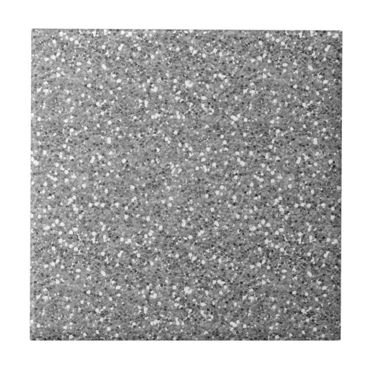 Silver Shimmer Glitter Tile | Zazzle.co.uk
