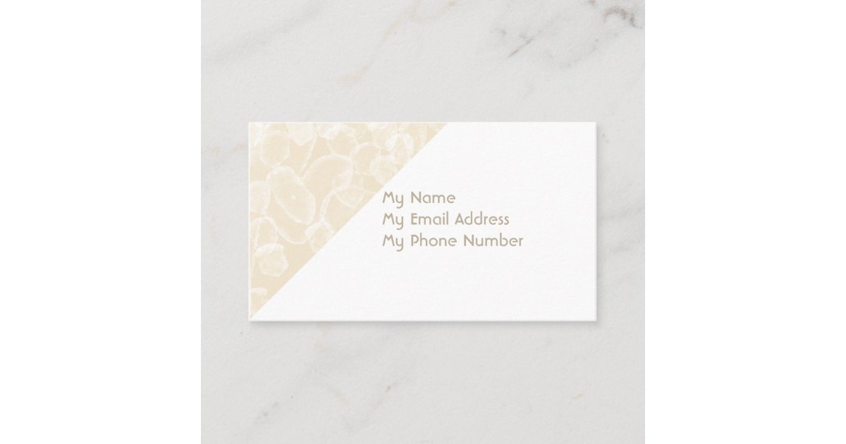 Simple Calling Card | Zazzle