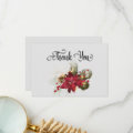 Simple Christmas Thank You Card | Zazzle
