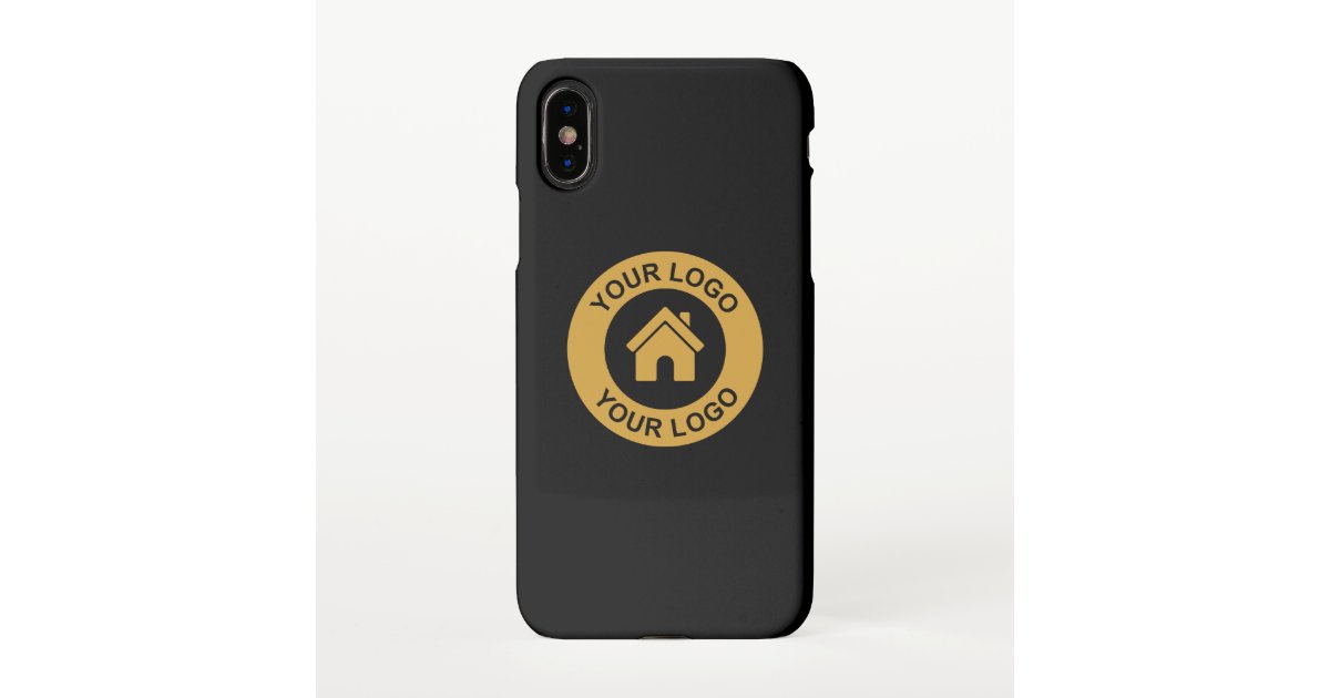 Simple Custom Business Logo iPhone Case | Zazzle