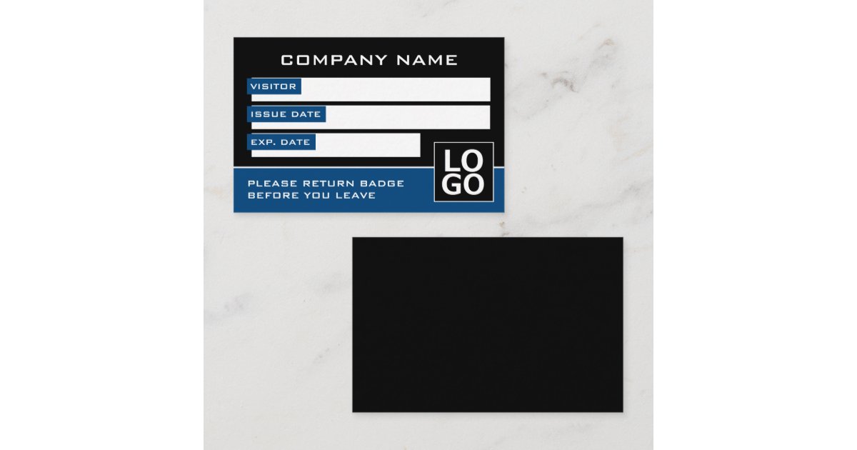 Simple Design, Visitor Cards | Zazzle
