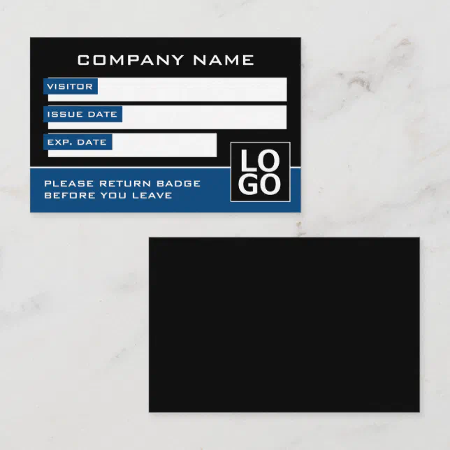 Simple Design, Visitor Cards | Zazzle