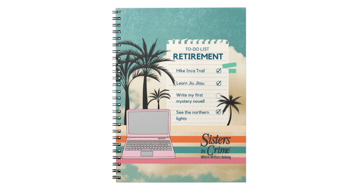 SINC Retire Mysteriously Notebook | Zazzle
