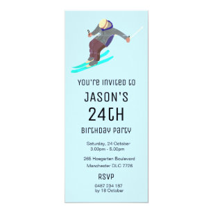 Ski Party Invitations & Announcements | Zazzle UK
