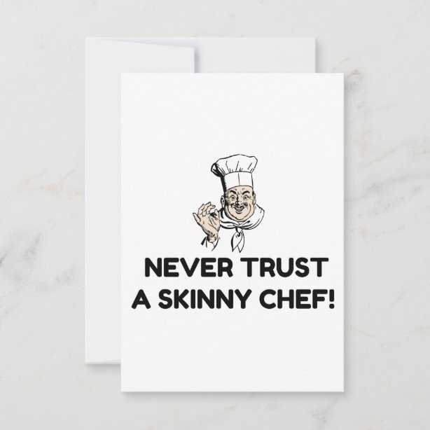 Chef Thank You Cards | Zazzle UK
