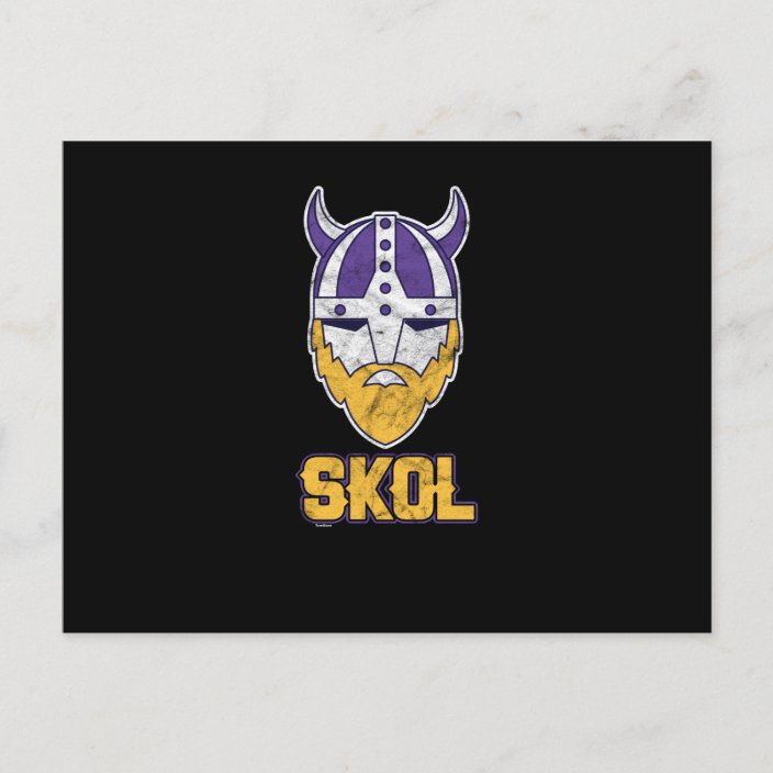 Skol! Cheers! Viking Vikings Beer Drinker Holiday Postcard | Zazzle.co.uk