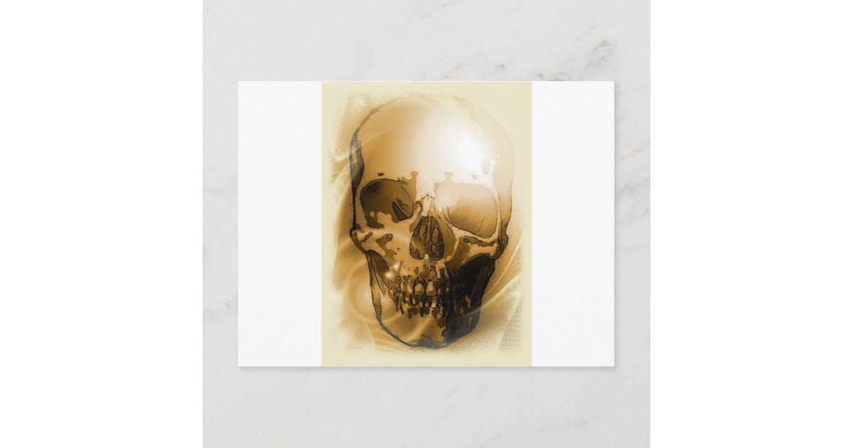 Skull Fantasy Art Postcard | Zazzle