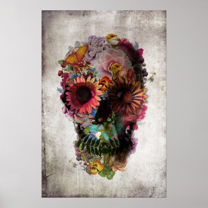 Skull Poster | Zazzle