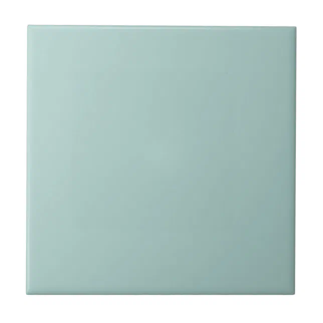 Sky Blue Square Kitchen and Bathroom Tile | Zazzle