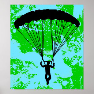 Skydiving Posters & Prints | Zazzle UK