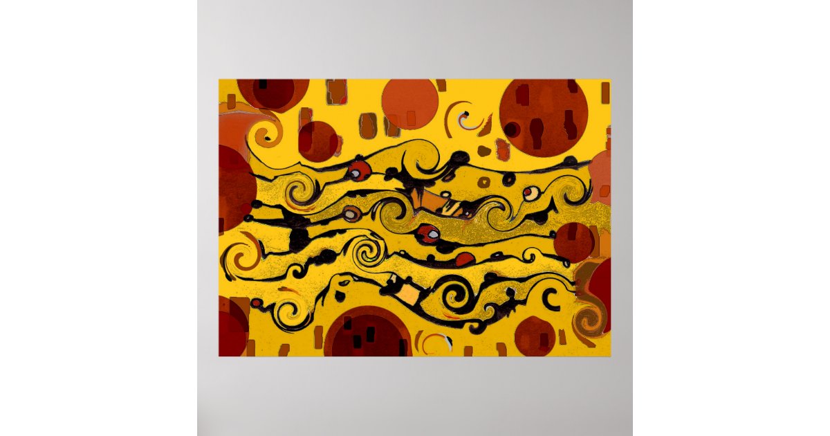 Skyland - Abstract Poster | Zazzle