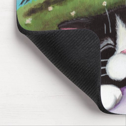 Sleeping Cat and Mice Dreaming of Sheep Mousepad | Zazzle Sleeping Cat and Mice Dreaming of Sheep Mousepad | Zazzle