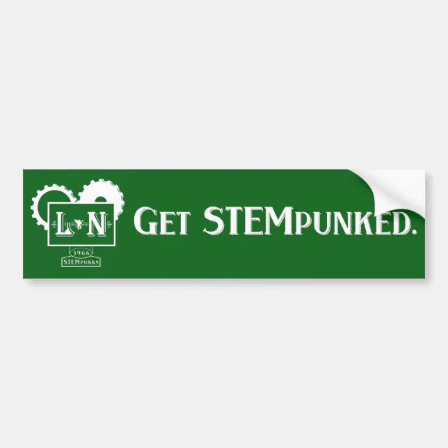 Slogan and Logo Bumper Sticker | Zazzle
