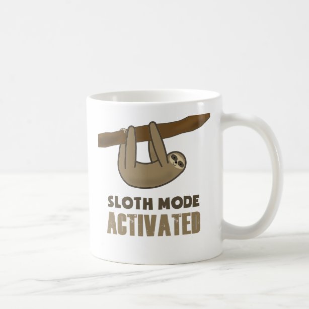 Sloth Coffee & Travel Mugs | Zazzle UK