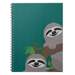 Sloth Notebooks | Zazzle.co.uk