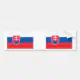 Slovakia flag bumper sticker | Zazzle