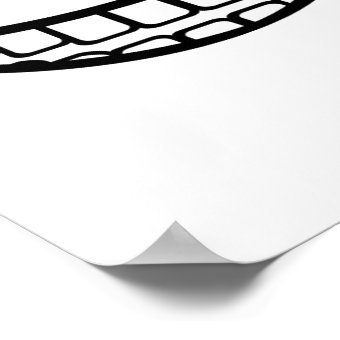 Smile mouth poster | Zazzle