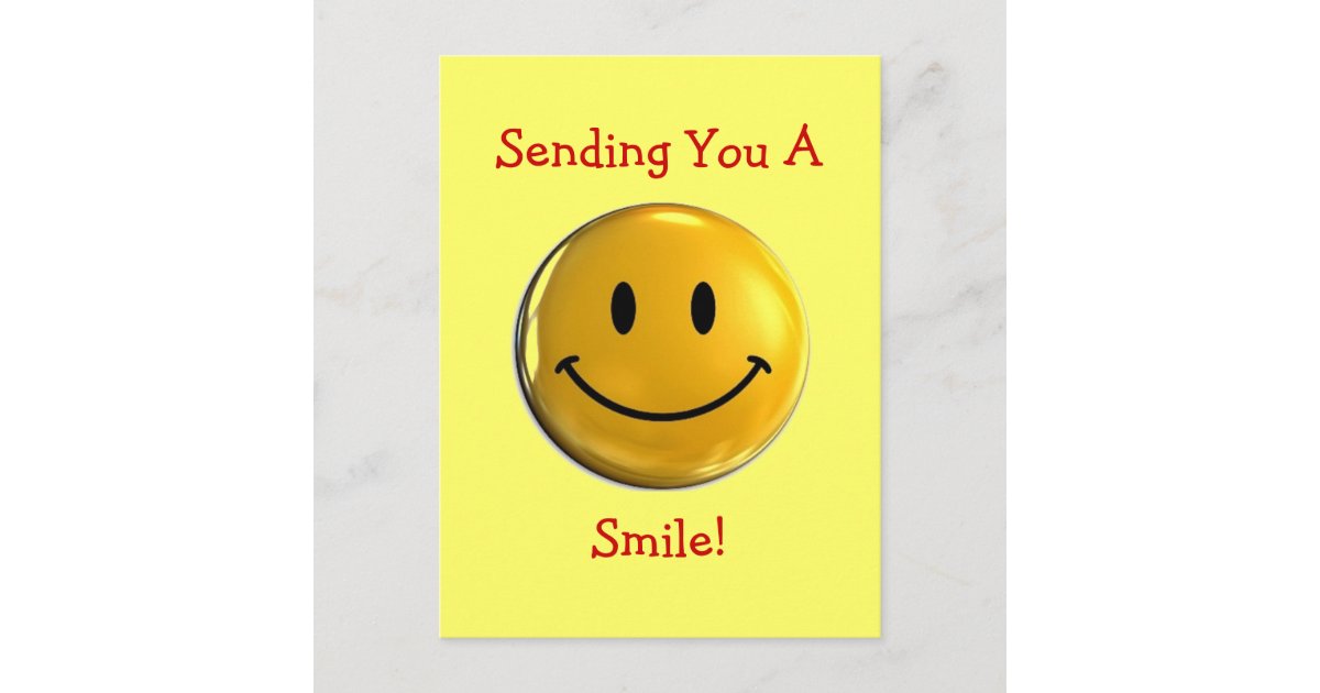 Smile Postcard | Zazzle