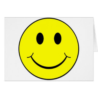 Yellow Smiley Face Cards & Invitations | Zazzle.co.uk