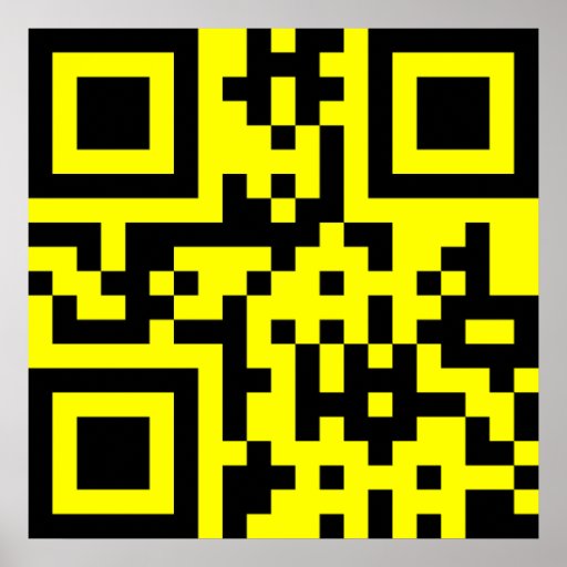 Smiley ☺ Happy Face -- QR Code Poster | Zazzle