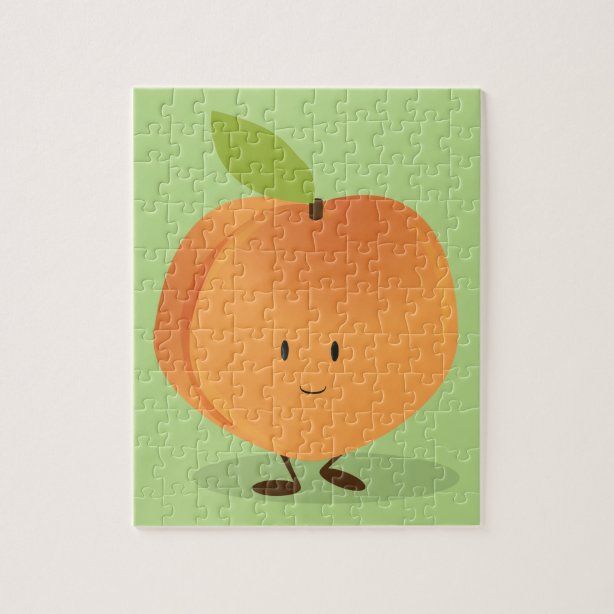 Peach Jigsaw Puzzles | Zazzle.co.uk