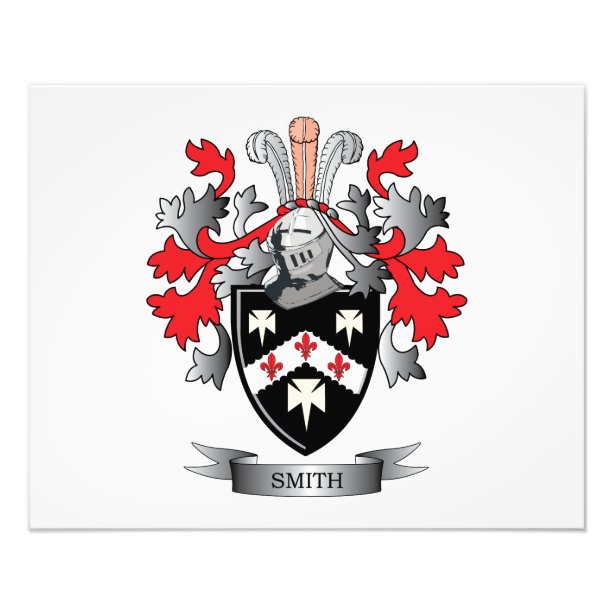 Smith Coat Of Arms Posters & Prints | Zazzle UK