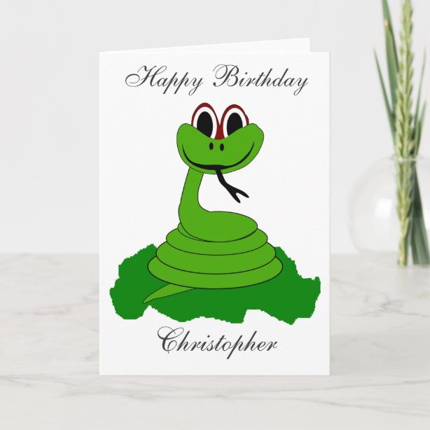 Snake Cards | Zazzle UK