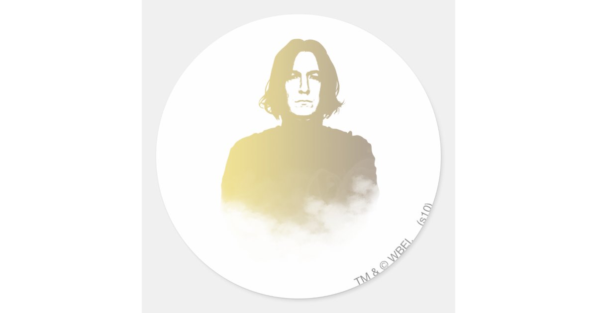Snape Classic Round Sticker | Zazzle