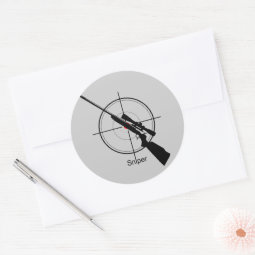 Sniper - sticker | Zazzle