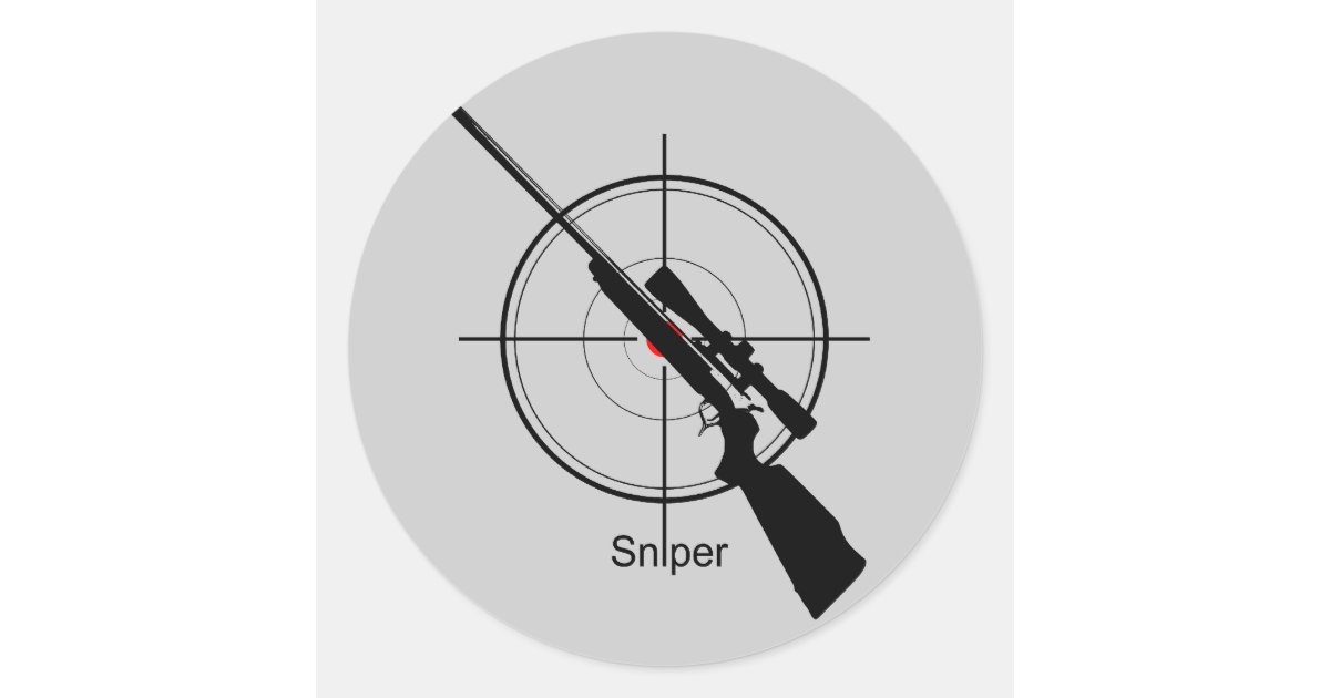 Sniper - sticker | Zazzle
