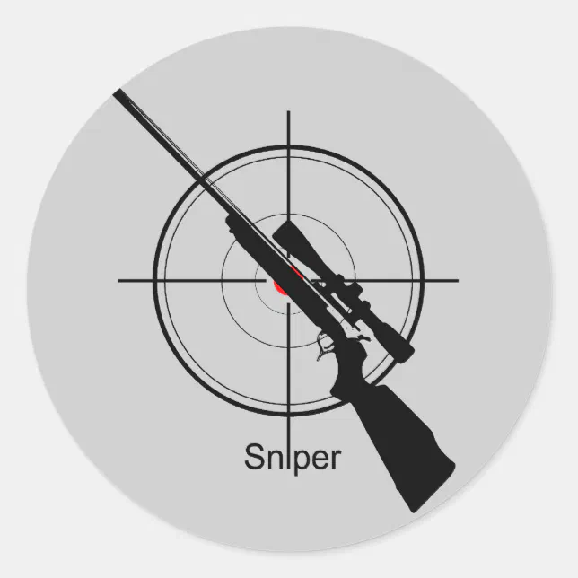 Sniper - sticker | Zazzle