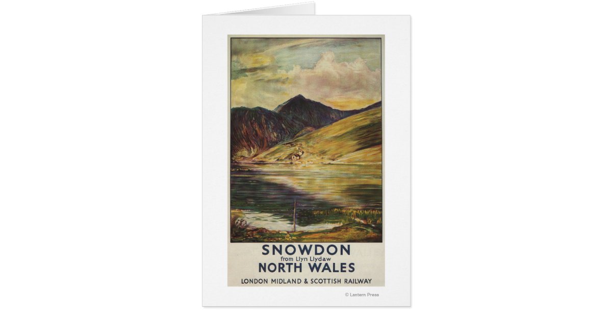 Snowdon Mountain View Railway Poster | Zazzle