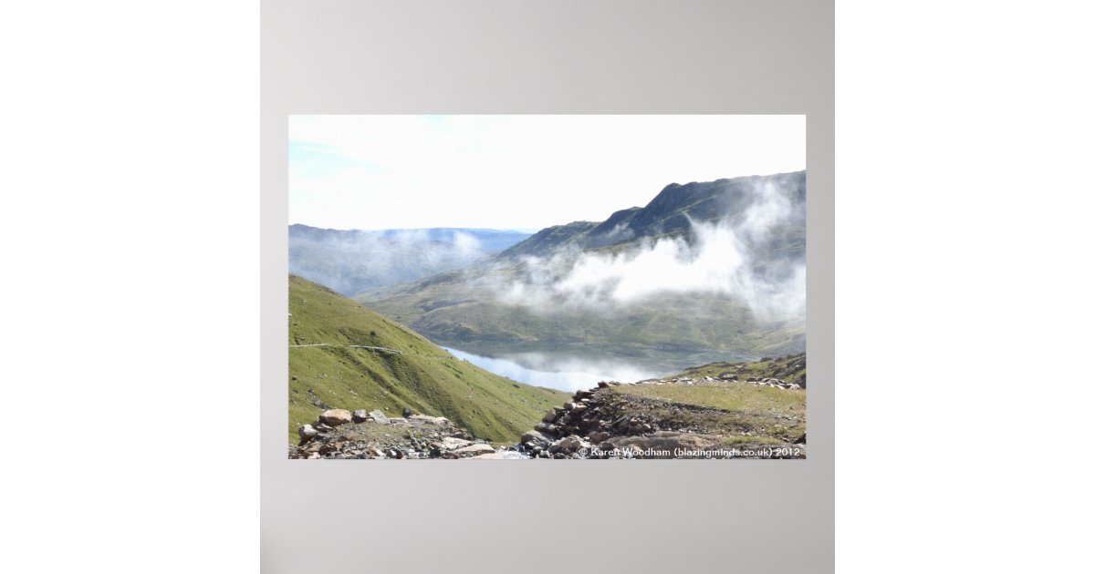 Snowdon Walk Poster | Zazzle