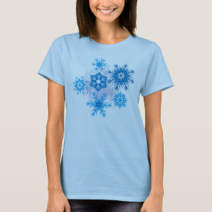 Snowflake T-Shirts & Shirt Designs | Zazzle UK