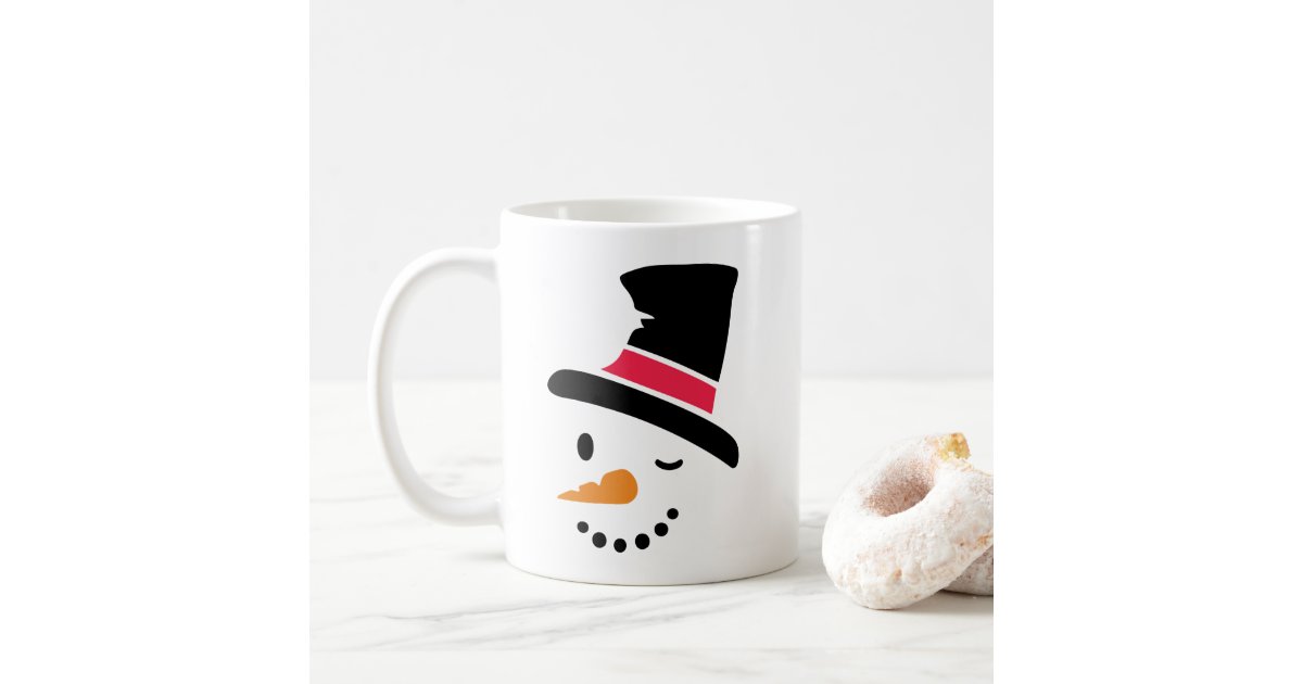 Snowman Christmas Coffee Mug | Zazzle