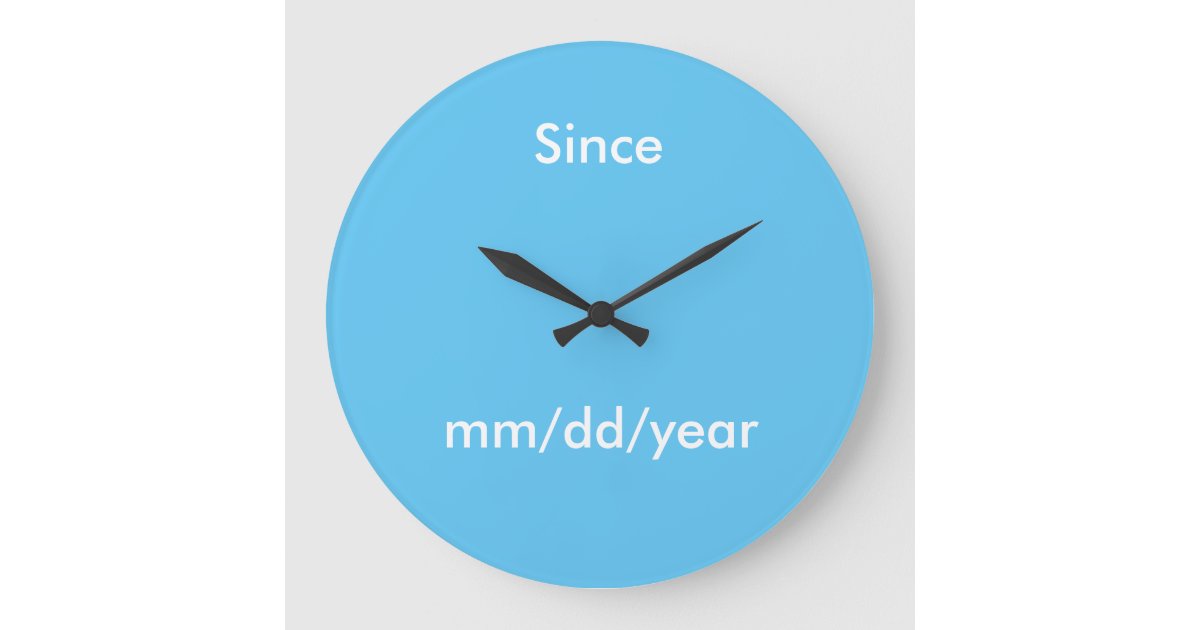 Sober Date Clock | Zazzle