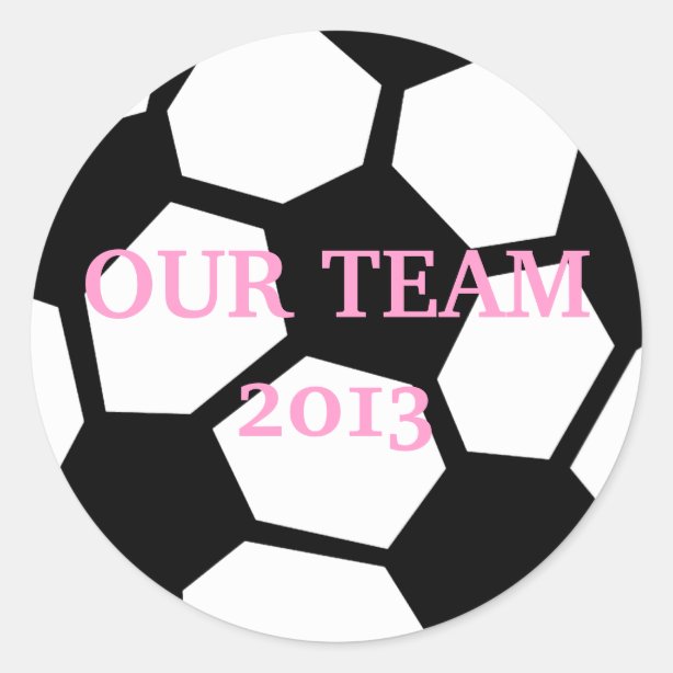 Soccer Ball Stickers & Labels | Zazzle UK