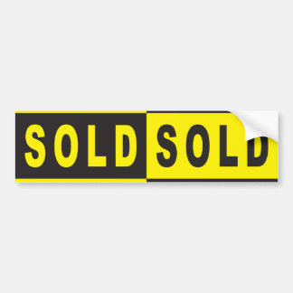 Custom Sold Sign Stickers | Zazzle.co.uk