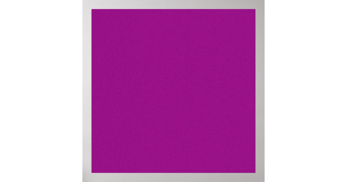 solidV DARK BRIGHT PURPLE COLOR SOLID BACKGROUND W Poster | Zazzle