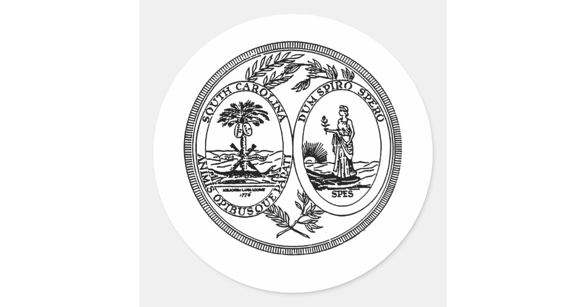 South Carolina State Seal | Zazzle
