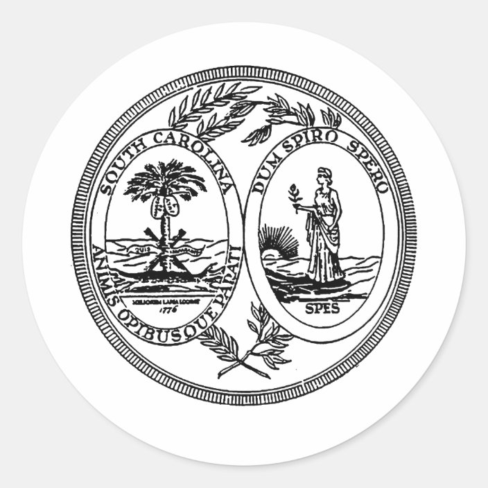 South Carolina State Seal | Zazzle.co.uk