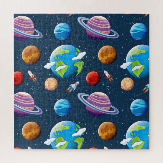 Space & Planets Jigsaw Puzzle | Zazzle.co.uk