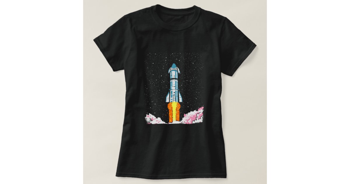 SpaceX Starship T-Shirt | Zazzle