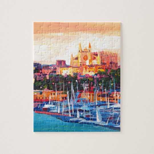 Spain Balearic Island Palma De Mallorca Jigsaw Puzzle | Zazzle.co.uk