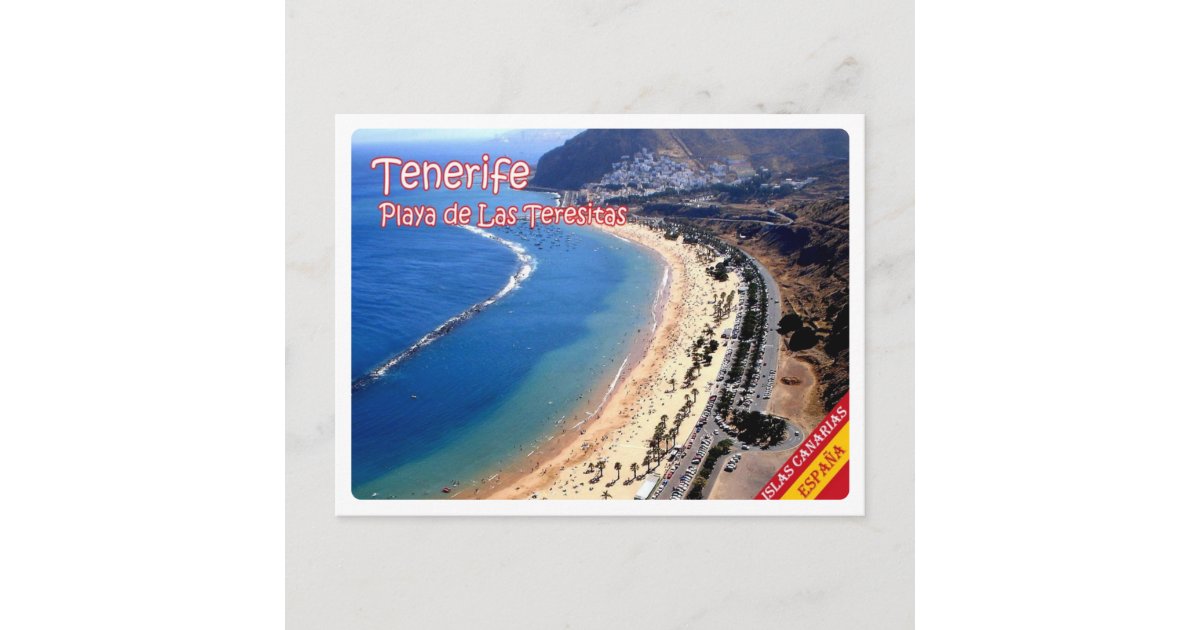 Spain - Canary Islands - Tenerife - Postcard | Zazzle