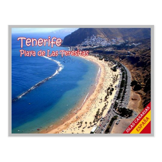 Spain - Canary Islands - Tenerife - Postcard | Zazzle.co.uk