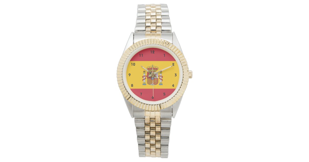 spain flag watch | Zazzle