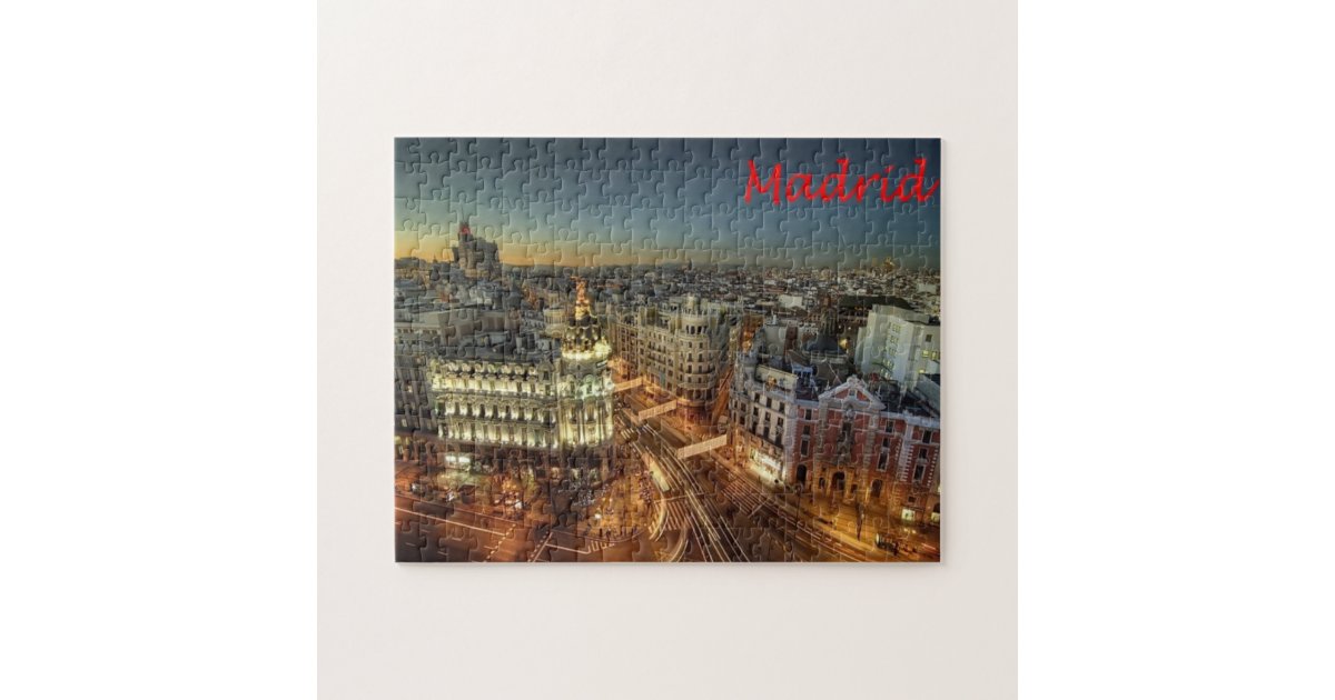 Spain - Madrid - City - Jigsaw Puzzle | Zazzle